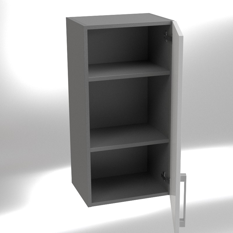 Mueble de cocina alto con una puerta